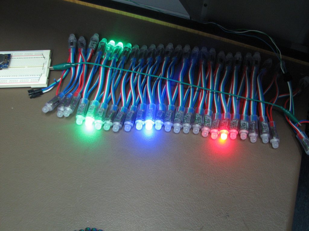 Arduino (Nano) RGB pixel LED clock | coeleveld.com
