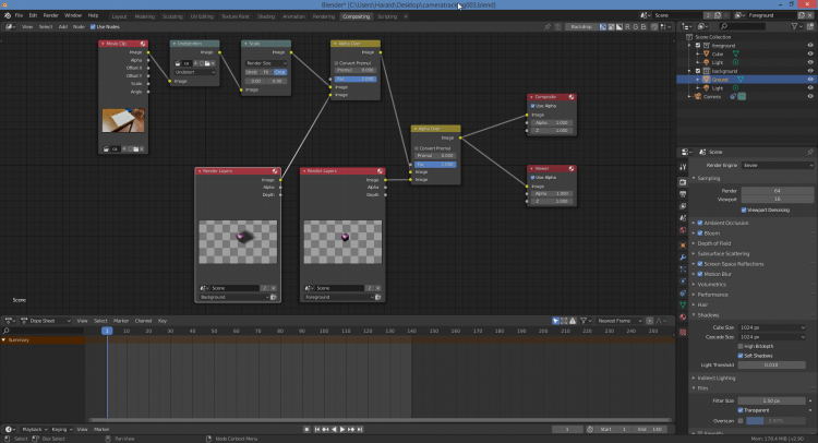 Blender camera tracking (video) | coeleveld.com
