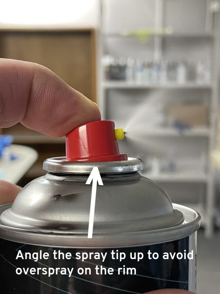 Aerosol spray paint – how to avoid spitting and splatter | coeleveld.com